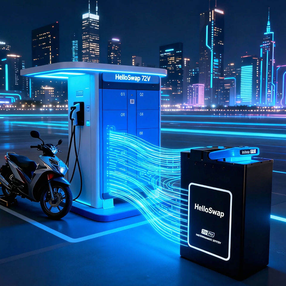 How Battery Smart Swap Stations Redefine Energy Supply for E2W